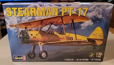 Revell Stearman PT-17 Sealed Model Kit 85-5264 | eBay
