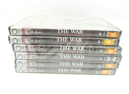 Ken Burns The War (DVD, 2007, 6-Disc Set, Widescreen Sensormatic) PBS ...