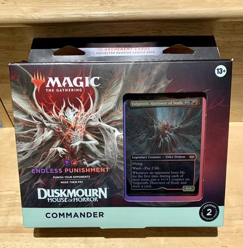 MTG Duskmourn – Endless Punishment Commander Deck Precon | eBay