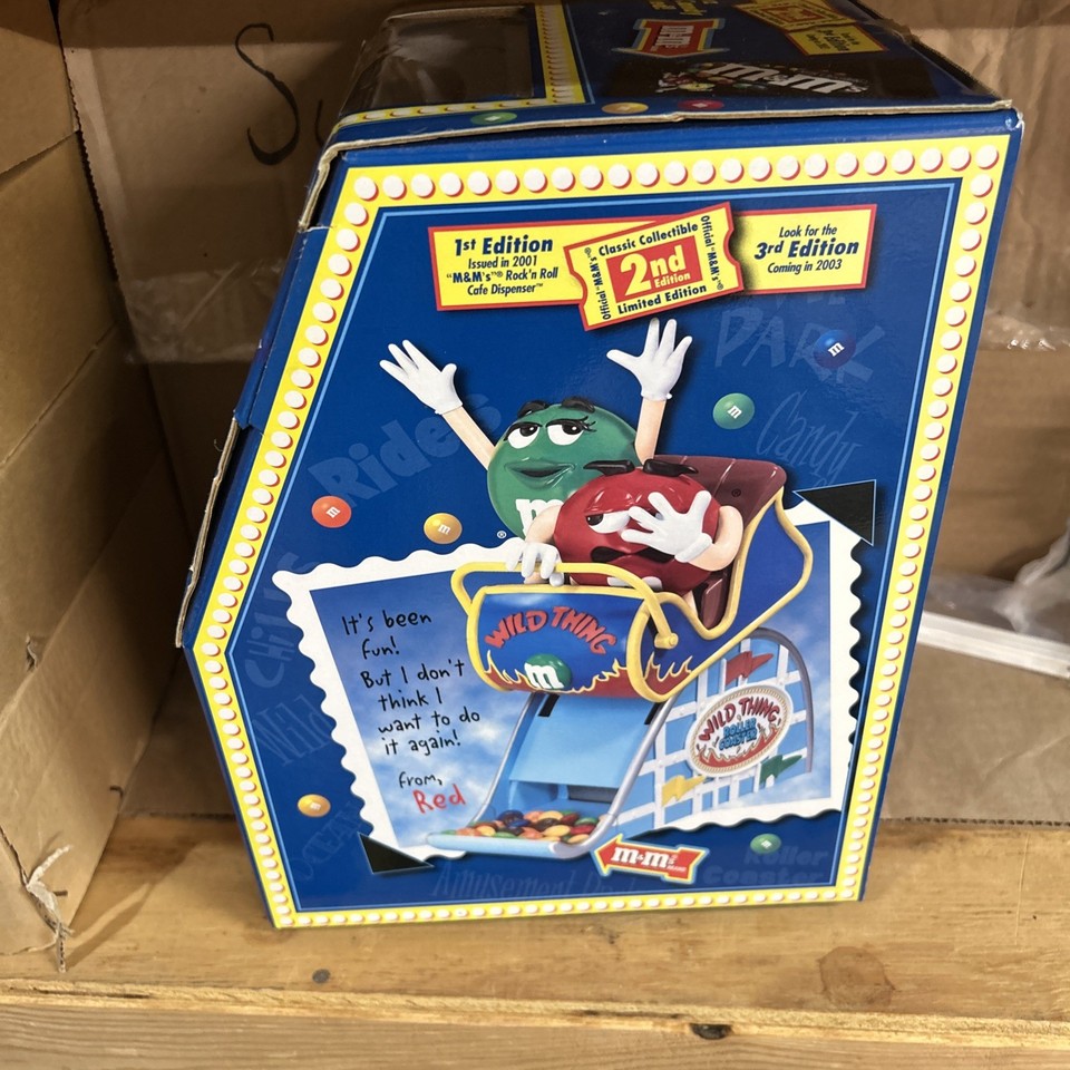 M&M's WILD THING Roller Coaster Candy Dispenser MM Candy Co. 2nd ...