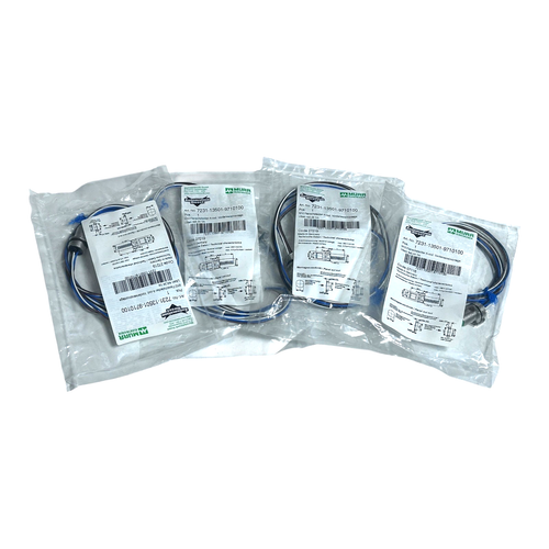 4 MURR ELEKTRONIK 7231-13501-9710100 M12 4-Pin Bulkhead Connector 3 ...