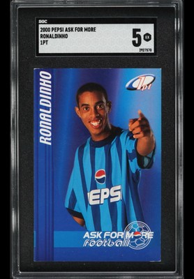 Team Pepsi World Cup Soccer Ronaldinho 2000 Rookie Ask for more ...