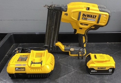 DEWALT DCN680 20V XR Li-ion Cordless 18-Gauge Brad Nailer W/ 5AH Batt ...