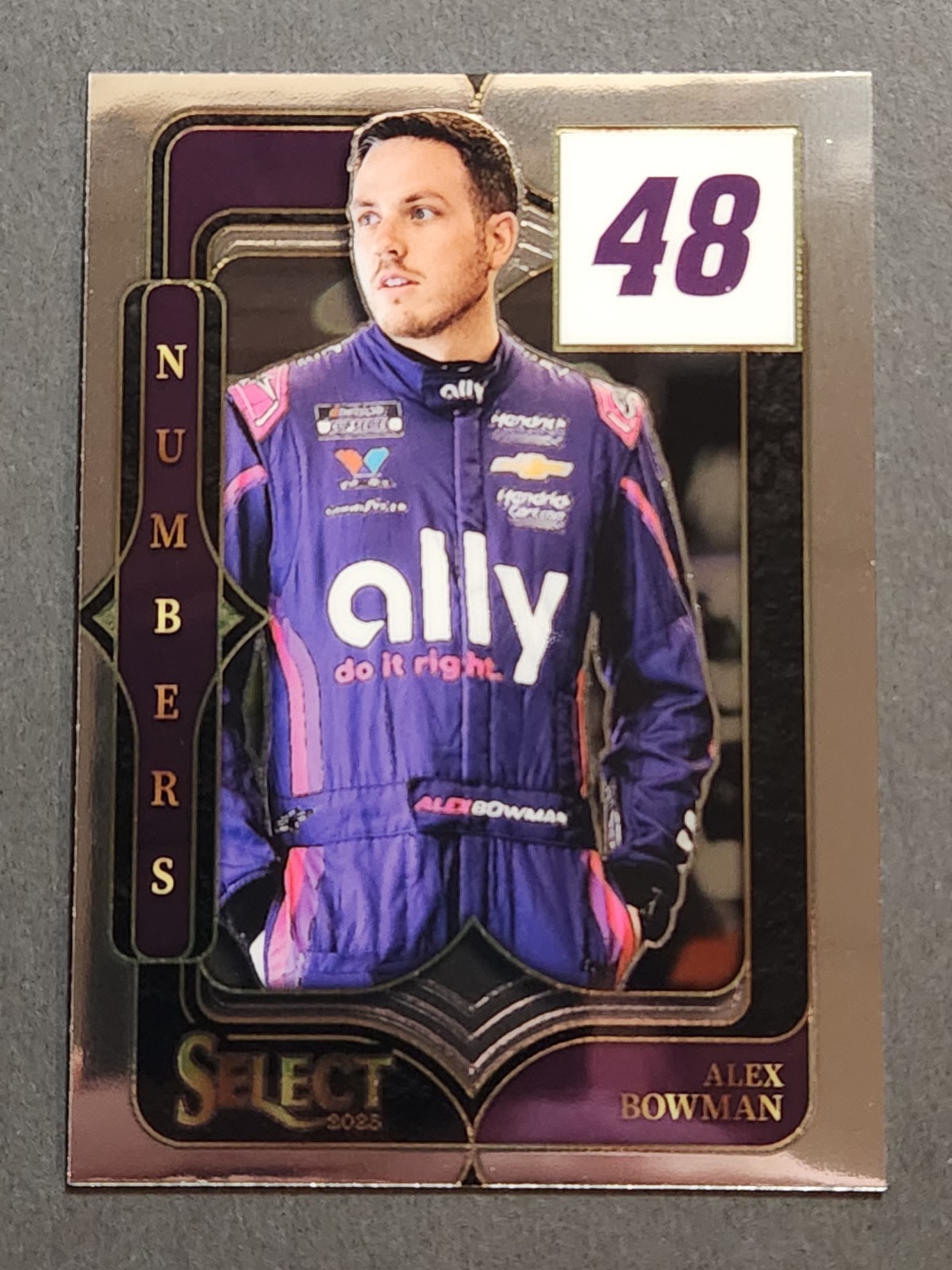 Alex Bowman 2025 Select NASCAR #28 Select Numbers Tie-Dye Ice /25 Price ...