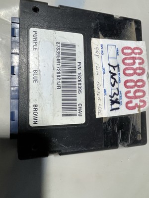 98 BLAZER S10/JIMMY S15 Bcm Body Control Module 16268395 May Require ...