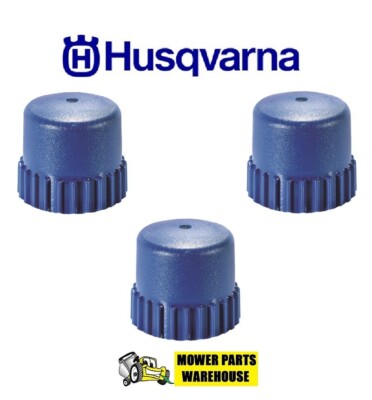 3 NEW TRIMMER BUMP KNOBS BUTTON FOR HUSQVARNA T25 HEAD 537338701 REDMAX ...
