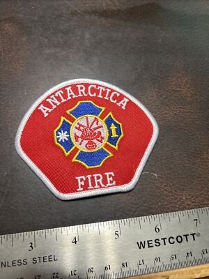 Vintage Foreign Country Obsolete Fire Department Patch Antarctica | eBay