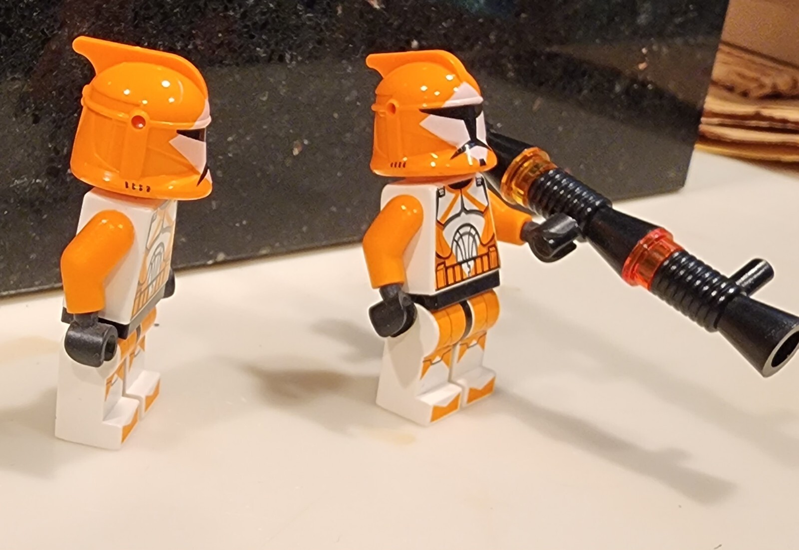 LEGO Star Wars Bomb Squad Clone Trooper Minifigure 7913 | eBay