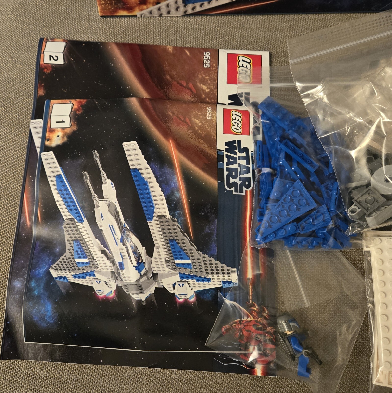 LEGO Star Wars: Pre Vizsla's Mandalorian Fighter (9525) W/ Box And ...