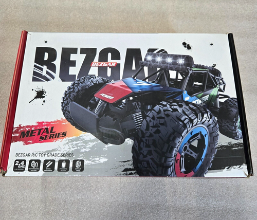 Bezgar TB141 RED Black Rechargeable Battery RC Remote Control Monster ...