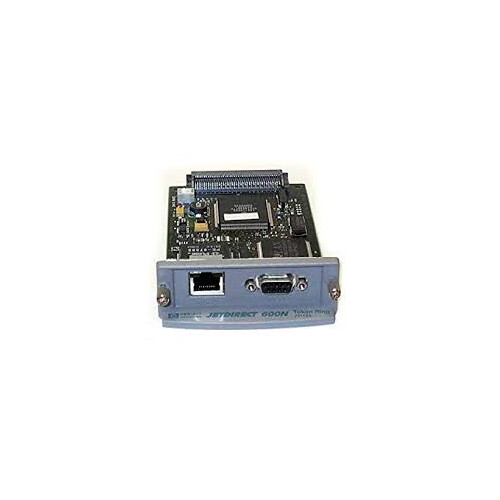 J3112A JetDirect 600N Token Ring LAN interface card - DB-9 and RJ-45 ...