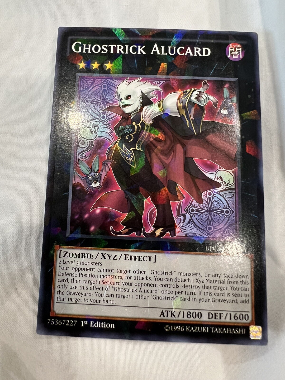 Yu-Gi-Oh! TCG Ghostrick Alucard Shadow Specters SHSP-EN052 1st Edition ...