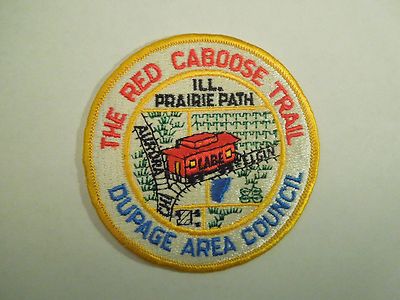 Vintage The Red Caboose Trail Dupage Area Council Lil Prairie Path Sew ...