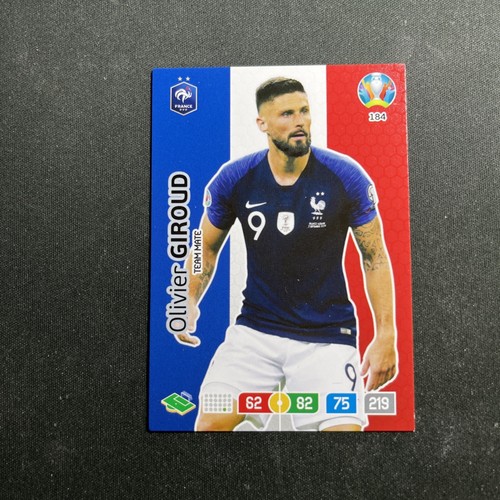184 GIROUD FRANCE PANINI UEFA EURO 2020 ADRENALYN XL CARD FOOTBALL | eBay