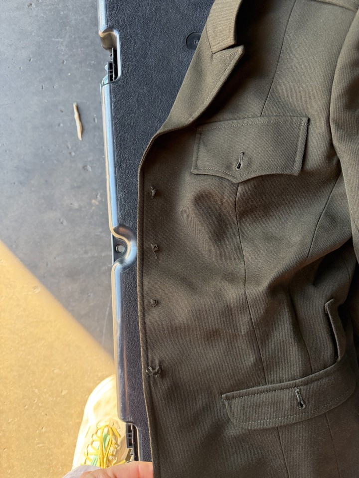 DAMAGED 14WP - Female Army Heritage Green Service Uniform AGSU Dress ...
