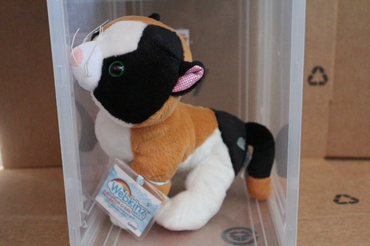 WEBKINZ NEXT 2025 MARBLE CAT-COMES WITH UNUSED/SEALED CODE/TAG-NICE ...