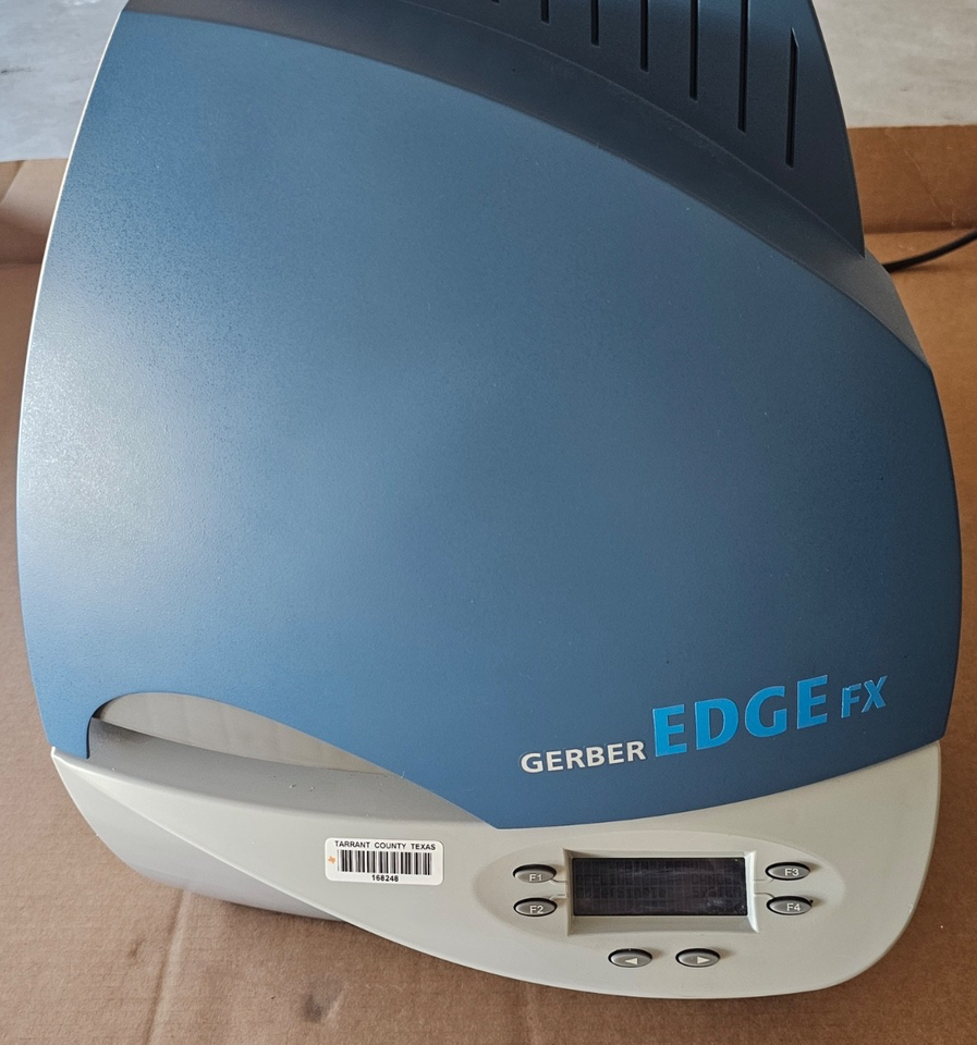 GERBER EDGE FX PRINTER A+++ excellent condition | eBay