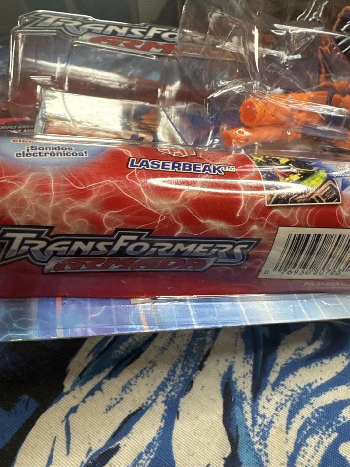 Transformers Armada Laserbeak MOC MOSC COMPLETE CYBER HAWK SEALED | eBay