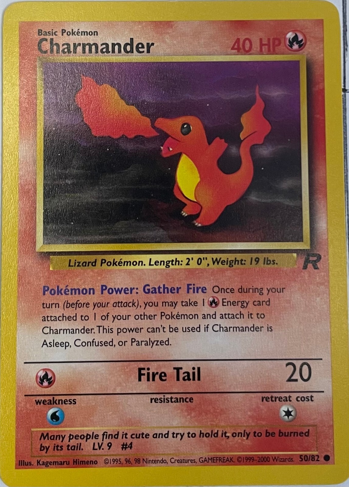 Pokémon Team Rocket TCG Common Charmander | eBay