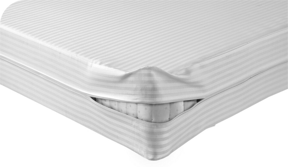 Zipped Mattress Cover Protector Total Encasement Anti Bedbug Double ...