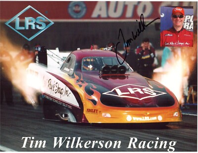 Vintage Poster Card 2003 Tim Wilkerson Winston NHRA Pontiac Funny Car ...
