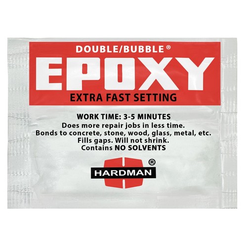 Hardman Double Bubble Red Extra Fast Setting Epoxy Adhesive - 04001 ...