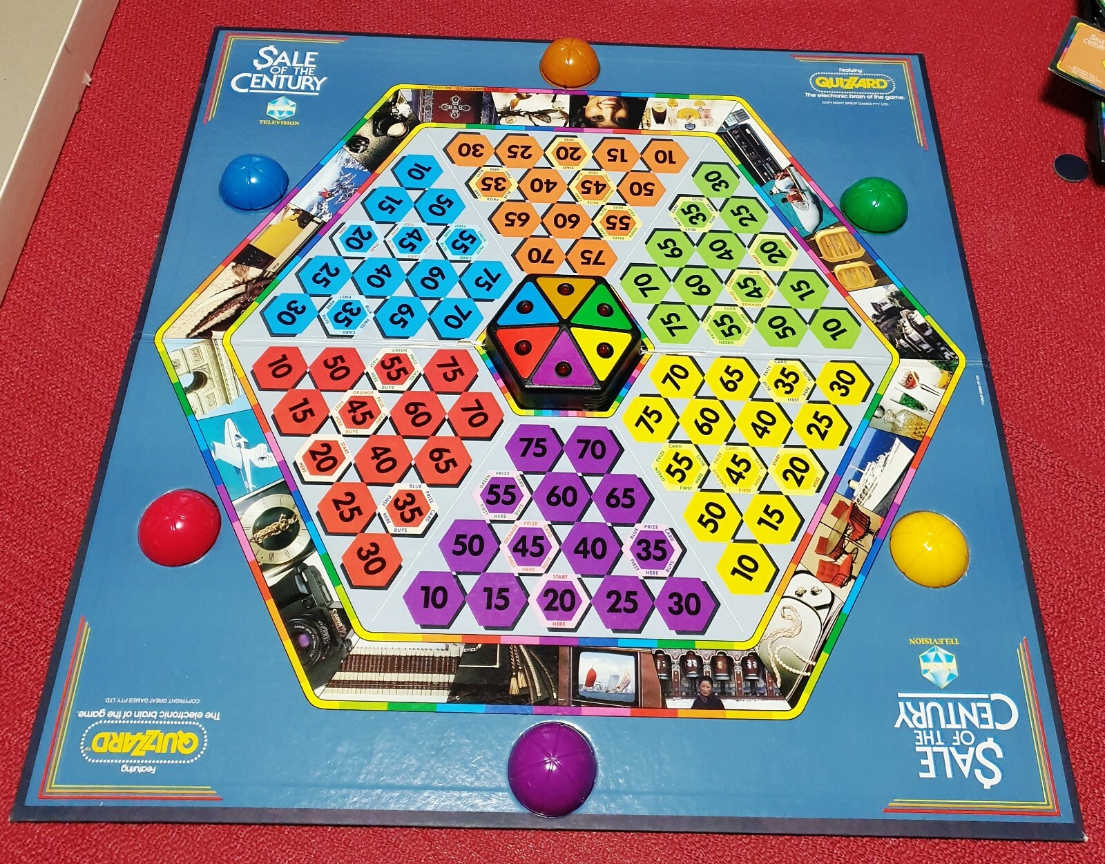 Vintage SALE OF THE CENTURY Electronic Buzzer Board Game 1990's Glenn ...