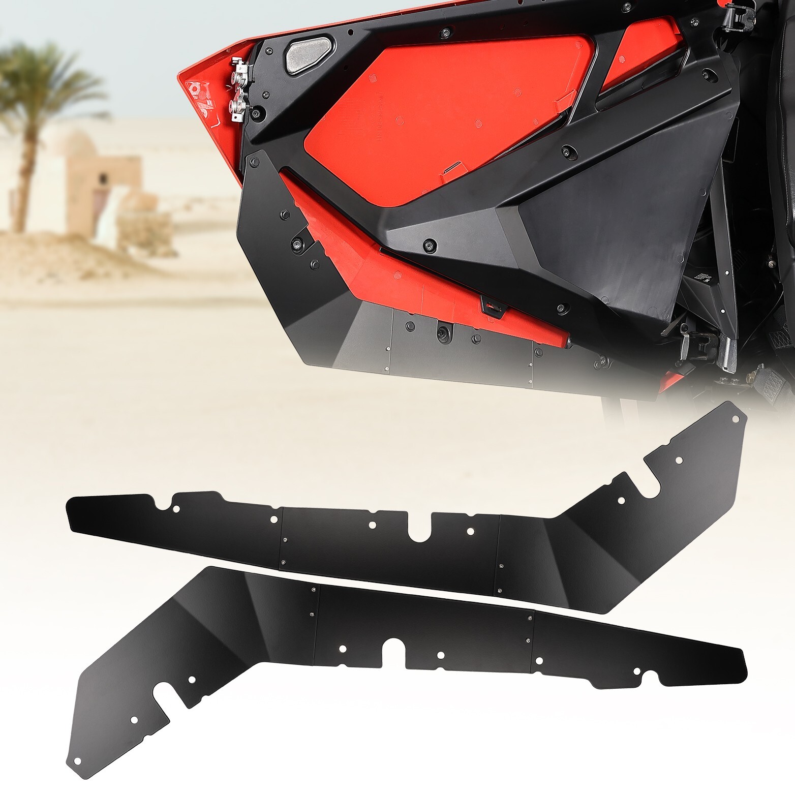 Lower Doors Valance Door Inserts For 20-23 RZR PRO R / RZR PRO XP / RZR ...