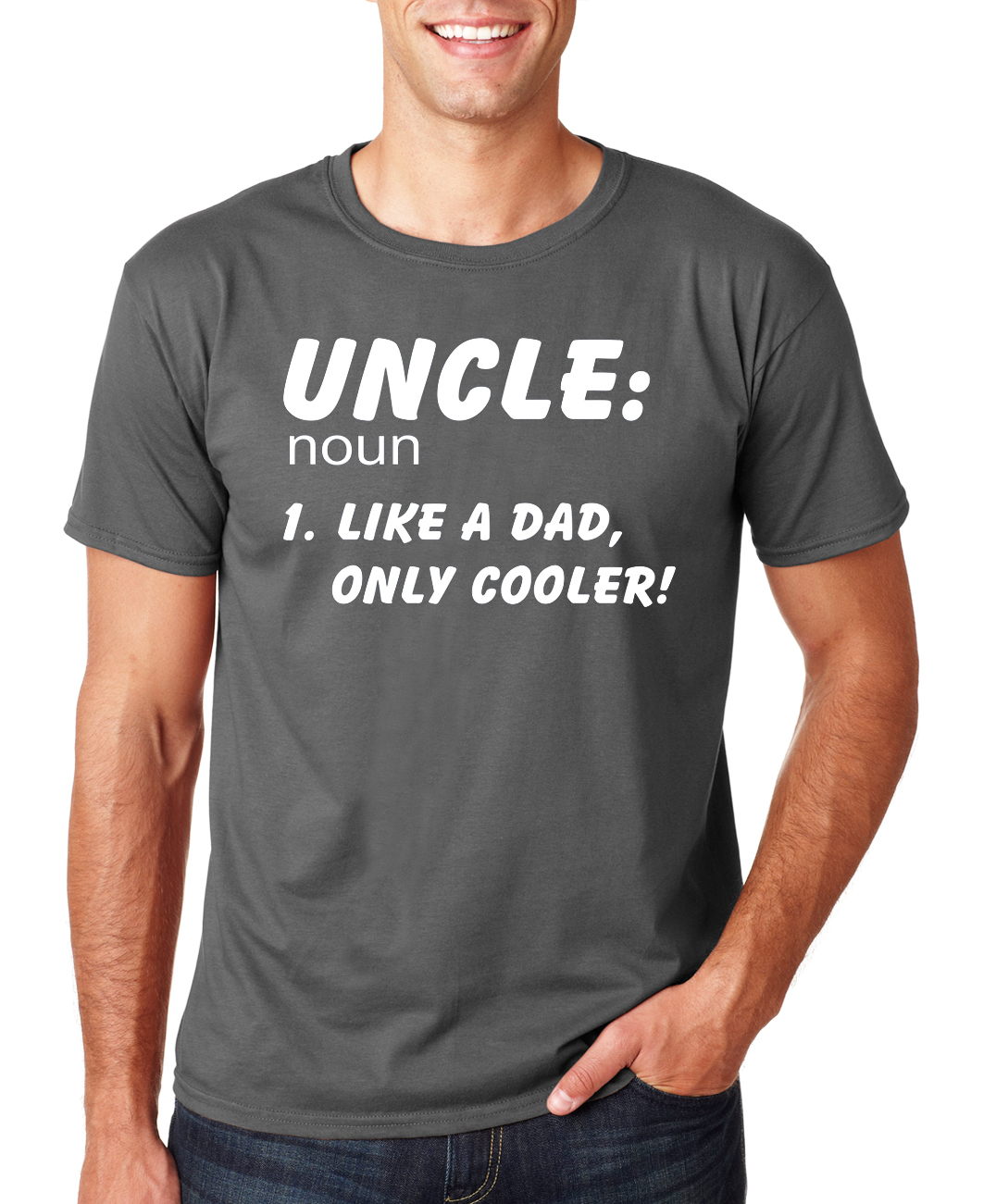 UNCLE LIKE A DAD ONLY COOLER funny definition nephew niece brother T ...