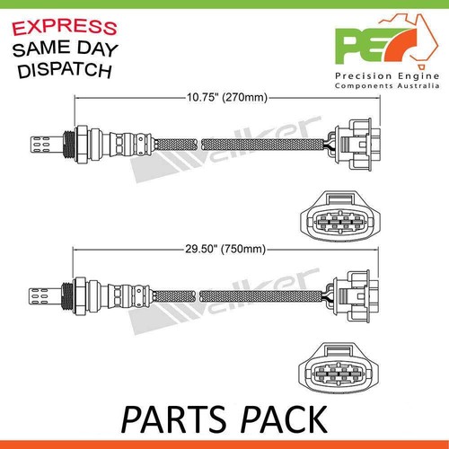 2x New * WALKER USA * Pre-Cat & Post-Cat Oxygen Sensor O2 For Holden ...