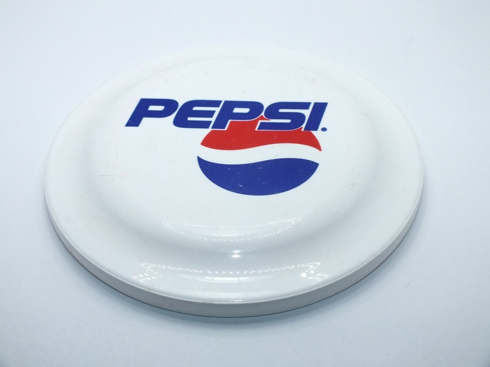 Vintage Pepsi Frisbee Mini Frisbee Plastic Toy Advertising Logo Soda ...