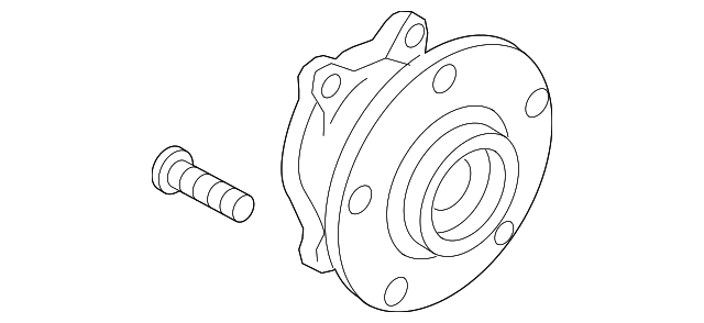 Kd35-26-15xc Mazda Bearing Hub KD352615XC Genuine OEM Part for sale ...