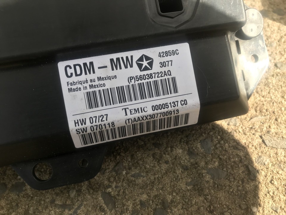 Chrysler 300c Front door Lock Windows control module X1 Passengers Or ...