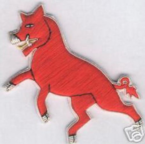 Medieval Heraldry Knight Family Wild Boar Pig Arms Symbol Rampant COA ...