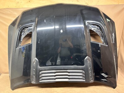 2019 - 2025 Dodge Ram 1500 REBEL Hood Panel Bonnet Shell OEM Black 5.7L ...