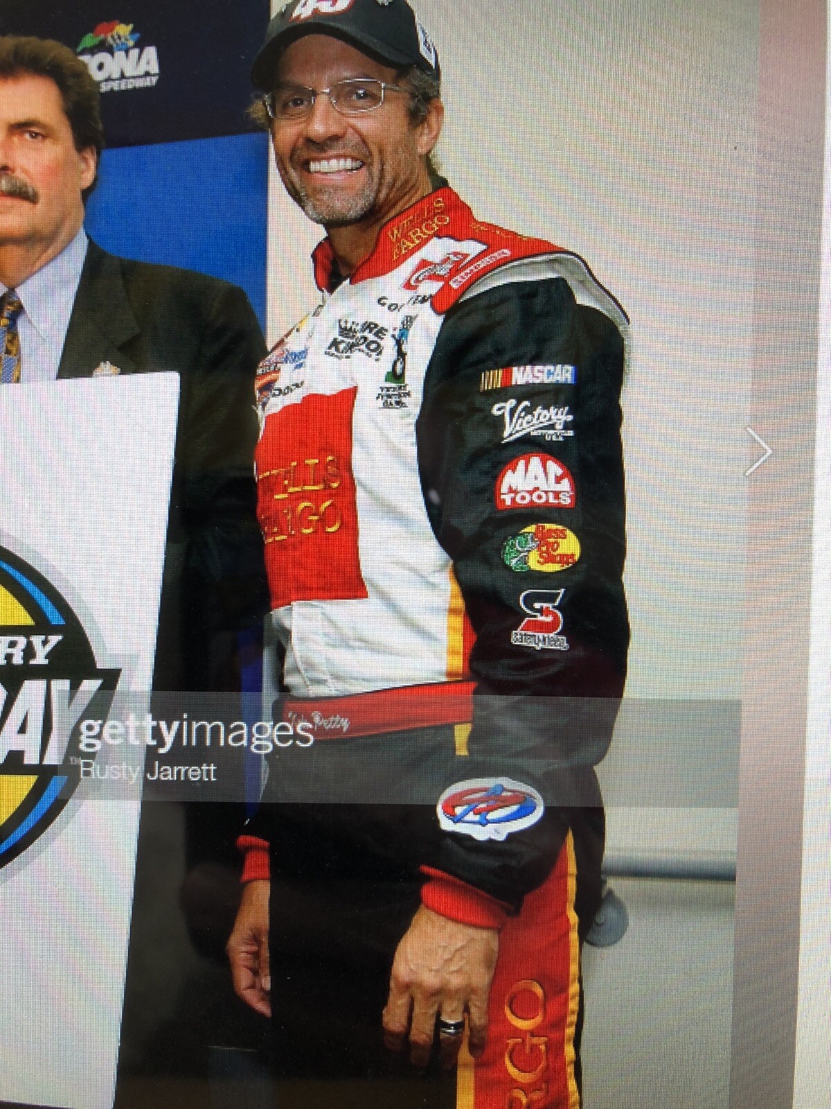 KYLE PETTY WELLS FARGO NASCAR DRIVER SUIT FIRESUIT UNIFORM | eBay