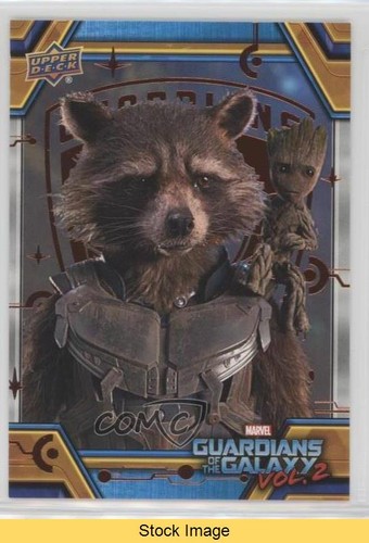 2017 Marvel Guardians of the Galaxy Volume 2 Bronze Rocket Raccoon #79 ...