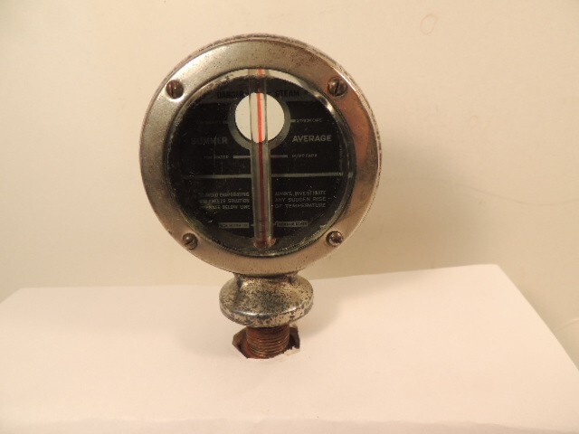 1920's Packard Motometer Boyce temperature gauge Vintage Antique M2 | eBay