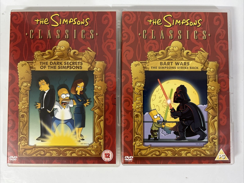 The Simpsons Classics Bart Wars + The Dark Secrets of the Simpsons DVD -Region 2 | eBay