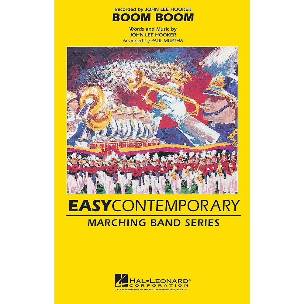 Hal Leonard Boom Boom Marching Band Level 2 Arranged by Paul Murtha | eBay