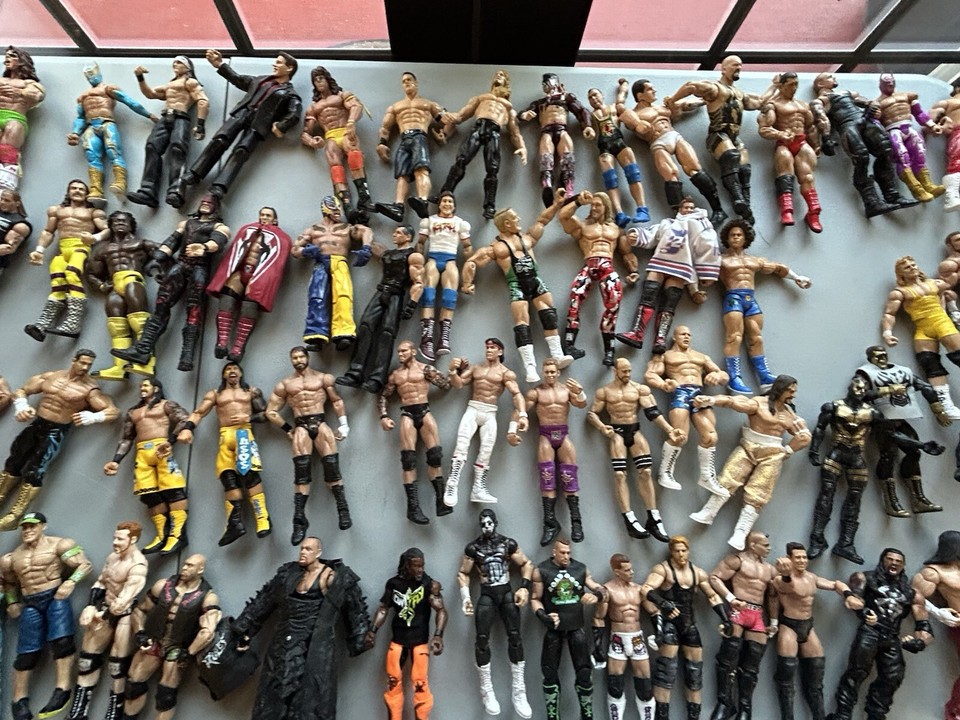 INSANE WWE ELITE FIGURE LOT SOME OF THE RAREST ELITE FIGURES ALL ...