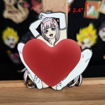 DARLING in the FRANXX Zero Two Limited Enamel Metal Badge Pin NEW | eBay