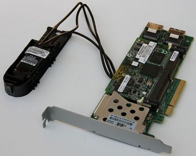 HP Smart Array P410/1G FBWC Raid Controller PCIe RAID 572532-B21 462919 ...