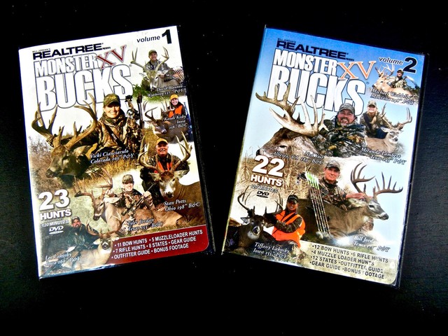 Realtree Monster Bucks XV Volume 1 DVD 23 Hunts for sale online | eBay