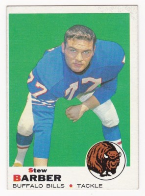 STEW BARBER 1969 Topps Football # 242 Buffalo Bills Ex Plus | eBay