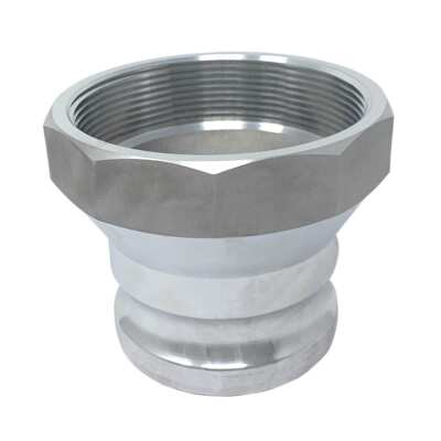 Aluminum Type AR Cam and Groove Fitting Reducer, 3" Male Camlock x 4 ...