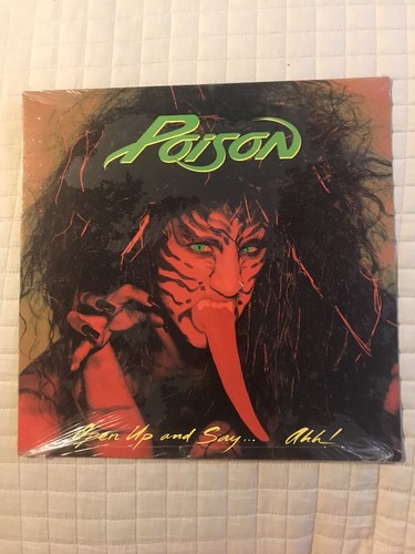 Open Up and Say...Ahh! by Poison Sealed copy (Vinyl, Capitol/EMI ...