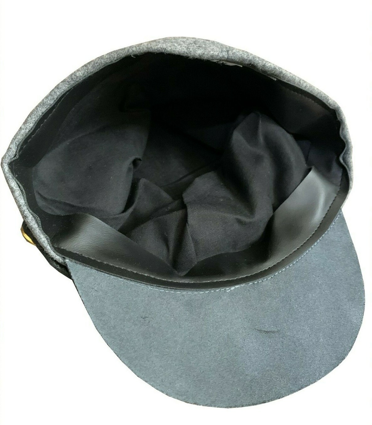 American Civil war confederate (Forage) Bummer Hat Grey Kepi SIZE: (S,M ...