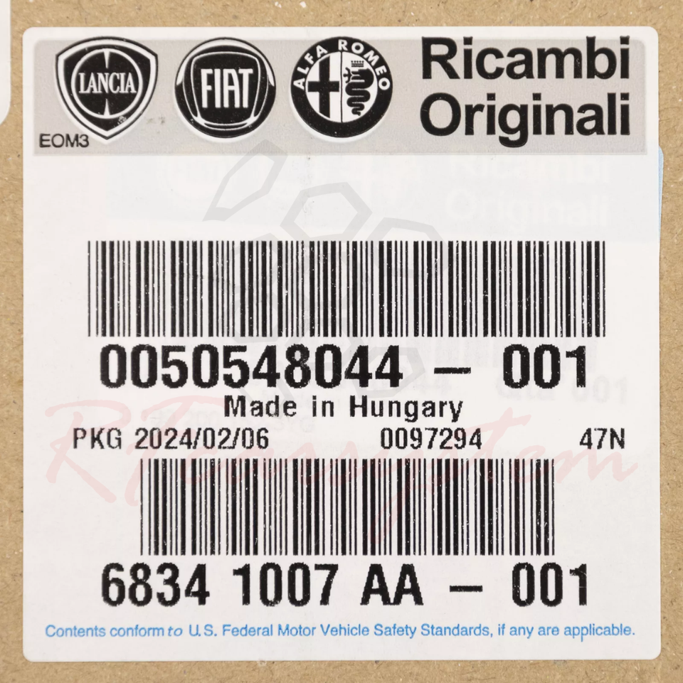 Sensore IBS batteria Alfa Romeo Giulia – Stelvio OEM 50548044 | eBay