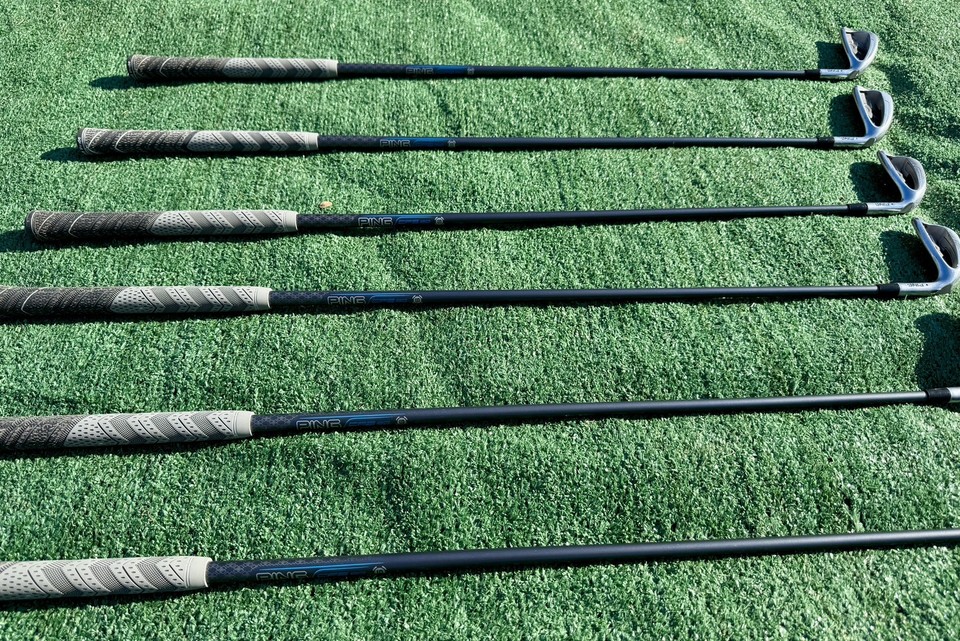 Ping G400 Iron Set 6-PW, UW Blue Dot CFS 80g Graphite Stiff 6pc RH | eBay